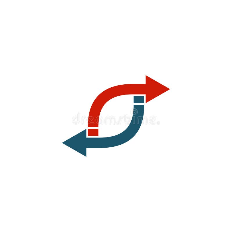 Reverse Arrows Circular Stock Illustrations – 527 Reverse Arrows ...