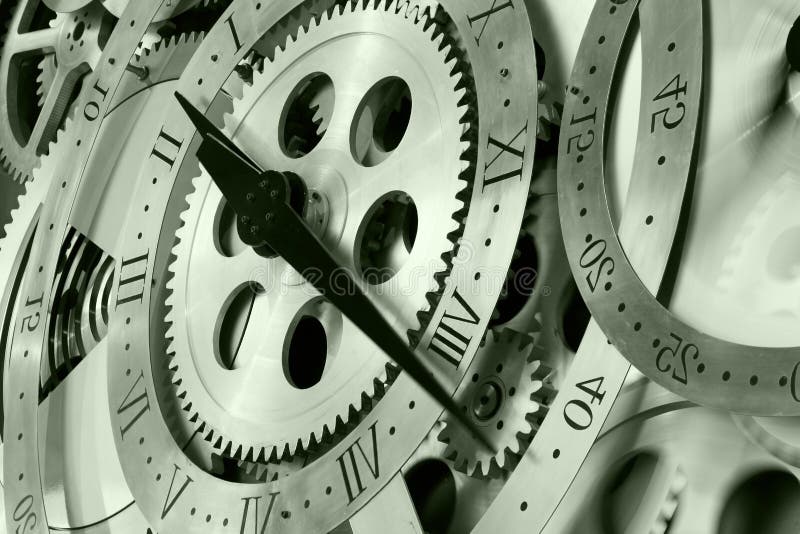 Rotating clock, close-up stock photo. Image of horologe - 171390080