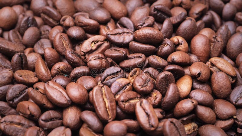 Rotating Coffee Close-up Top View Stock Footage - Video of ingredient ...