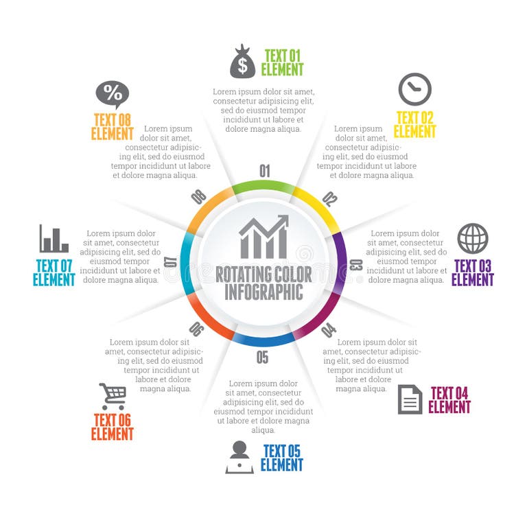 Radial Infographic Stock Illustrations – 2,710 Radial Infographic Stock ...