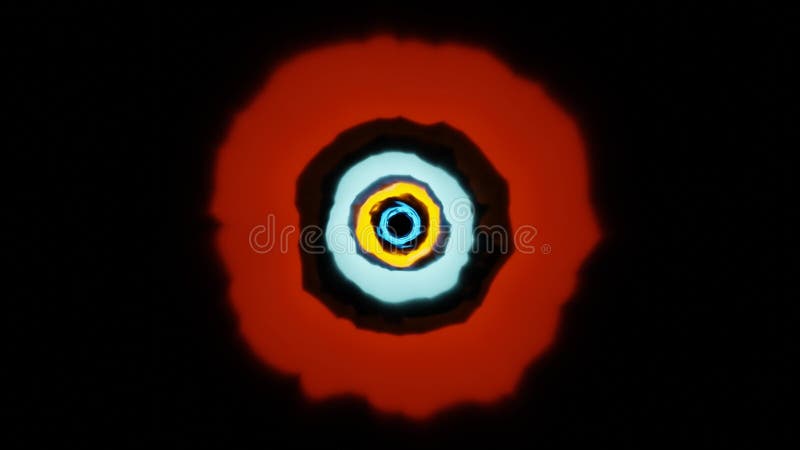 Rotating Colored Spots in Dark 3d Vj Loop Background Stock Video ...