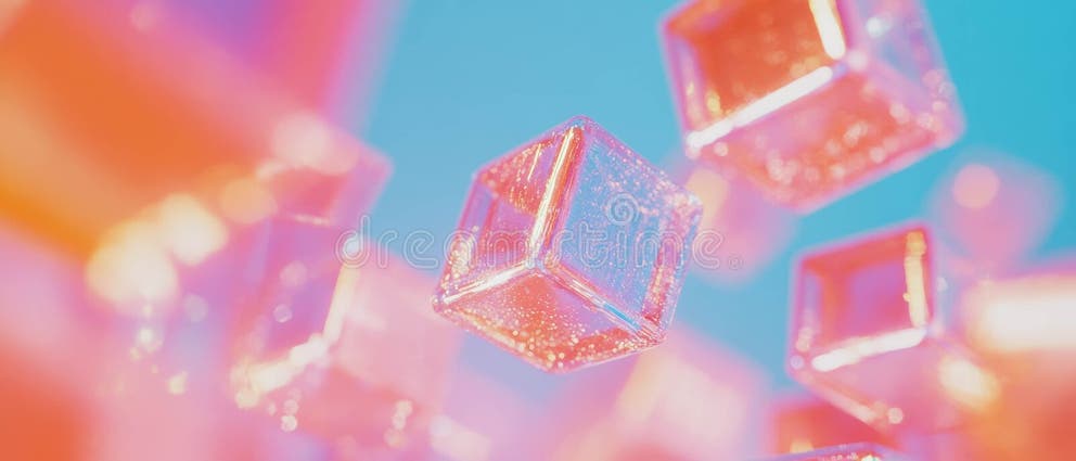 Rotating Cubes Create an Engaging Backdrop for Exploring Complex Data ...