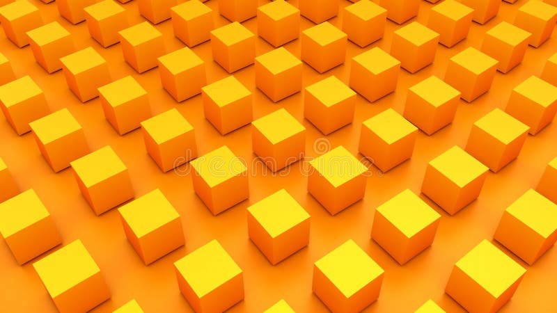 Rotating Cubes Form a Wave stock video. Video of wave - 170717763