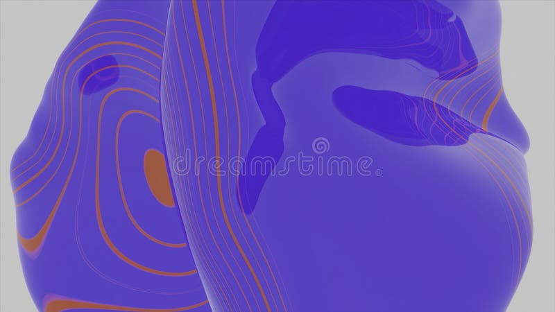 Rotating 3d Figure with Jelly Texture. Design Stock Image - Image of ...