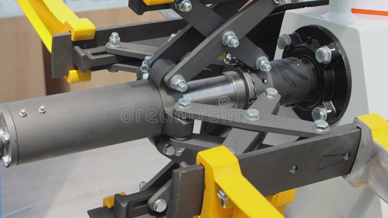 Rotating Decoiler Press stock video. Video of rotating - 334629539