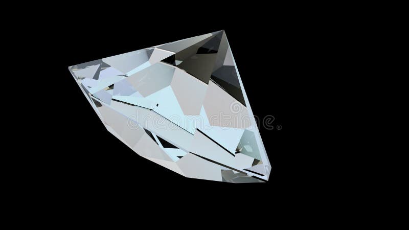 Rotating diamond crystal stock video. Video of luxury - 80596297