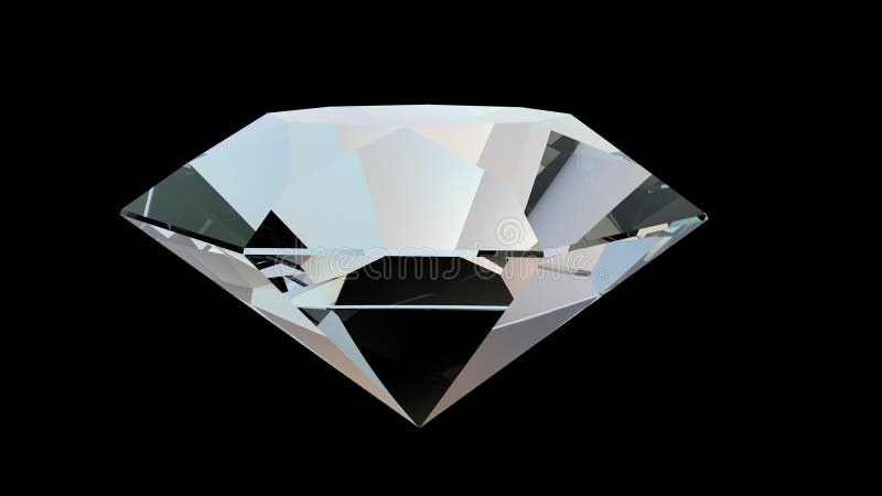 Rotating Diamond Green Screen Motion Graphics Stock Footage - Video of ...