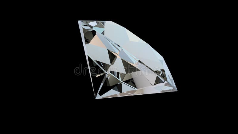 Rotating diamond crystal stock footage. Video of jewel - 80230092