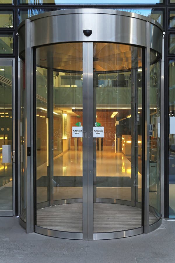 Revolving door stock image. Image of caffee, building - 27828745