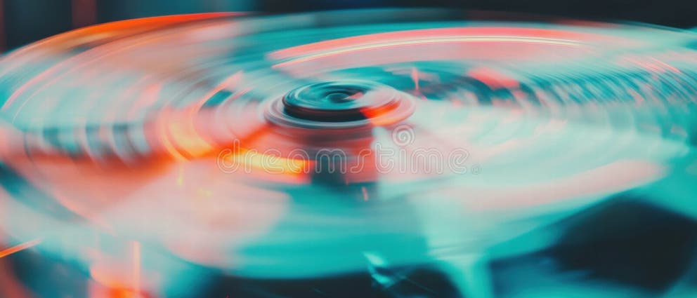 Rotating Fan Creates a Mesmerizing Blur with Smooth Circular Motion in ...