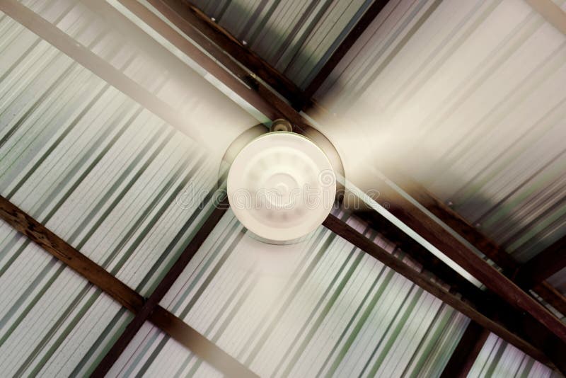 Rotating fan stock photo. Image of metal, suspend, rotating - 47411490