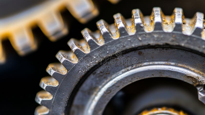 Rotating Gear System. a Showcase of Industrial Innovation in Motion ...