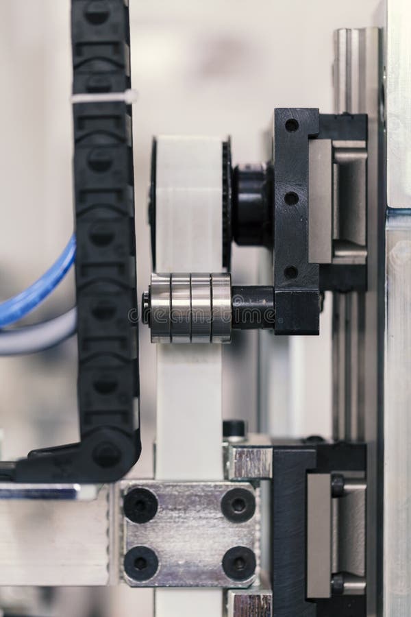 Rotating gears on machine stock photo. Image of gear - 100761044