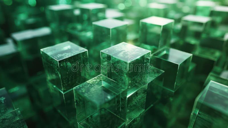 Rotating Glass Cube in Abstract 3D Animation Loop Stock Illustration ... Rotating Glass Cube in Abstract 3D Animation Loop Stock Illustration ...