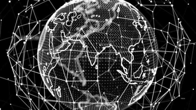 Rotating Globe with Shining Continents 4K 3D Loop Animation with Alpha ... Rotating Globe with Shining Continents 4K 3D Loop Animation with Alpha ...