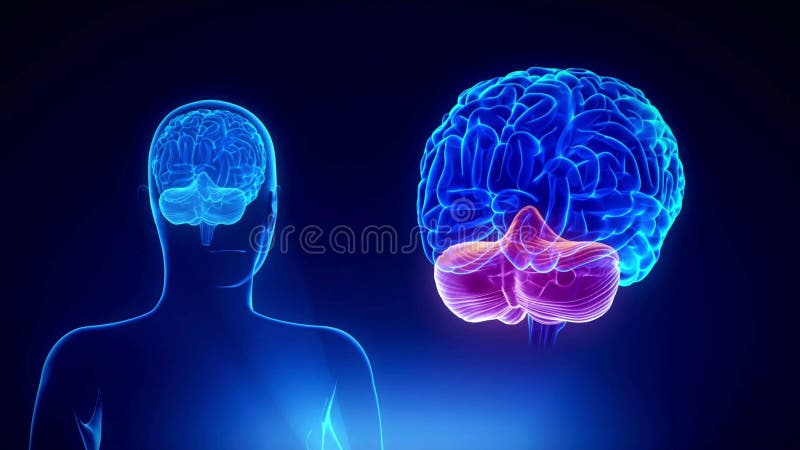 3D Animated Human Brain Loop Stock Video - Video of fantasy, neural ...