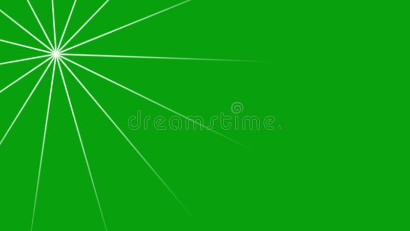 Spinning Light Rays Green Screen Motion Graphics Stock Video - Video of ...
