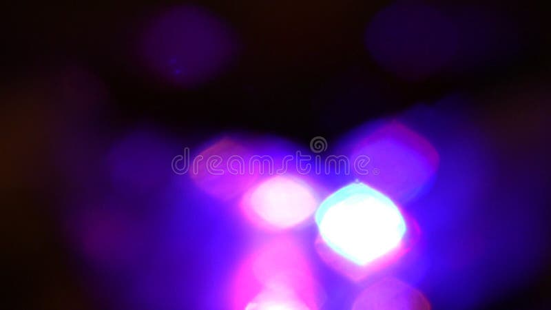 Rotating Lights Out of Focus, Stock Footage - Video of glow, circles ...