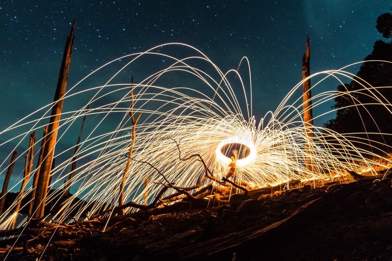 Rotating lights stock image. Image of orange, rotate - 70072833