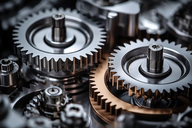 Rotating Machine Elements of Engine Mechanism Automatic Transmission ...