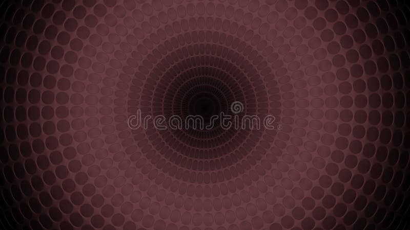 Rotating and Moving Rings from Point. Design. Dark Dot with Moving Ring ...