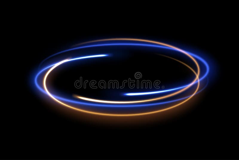 Rotating Neon Rays with Sparks Background, Vector Illustration Stock ...