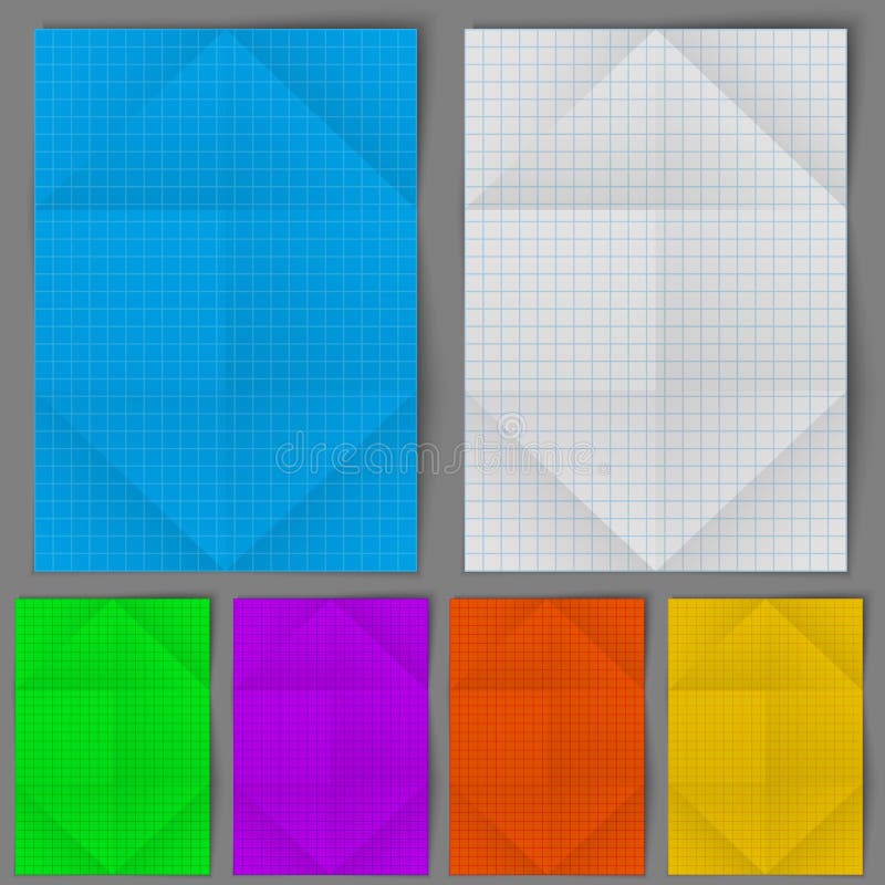 Rotating the paper in box stock vector. Illustration of copybook - 50554590