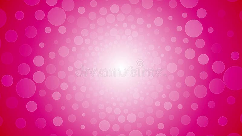 Pink Background with Moving Animated Circles Stock Footage - Video of ...