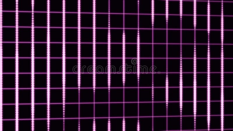 Rotating Pink Grid Producing Neon Light. Stock Footage - Video of ...