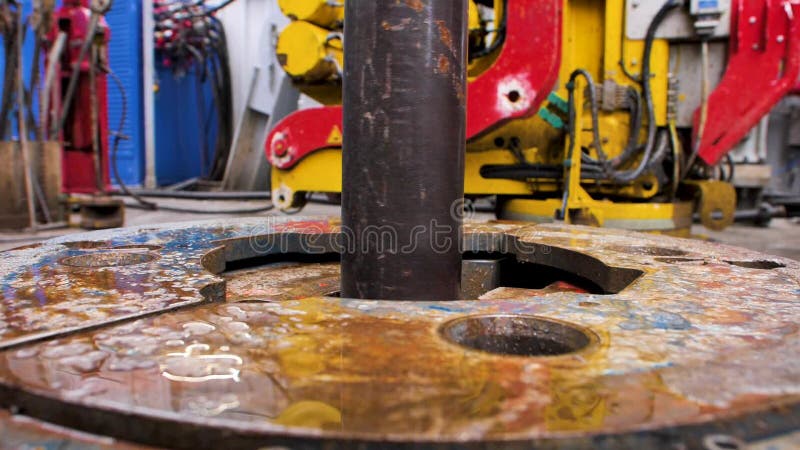 Rotating Pipe at the Refinery, Industrial Equipment in Prosecc, S Stock ...