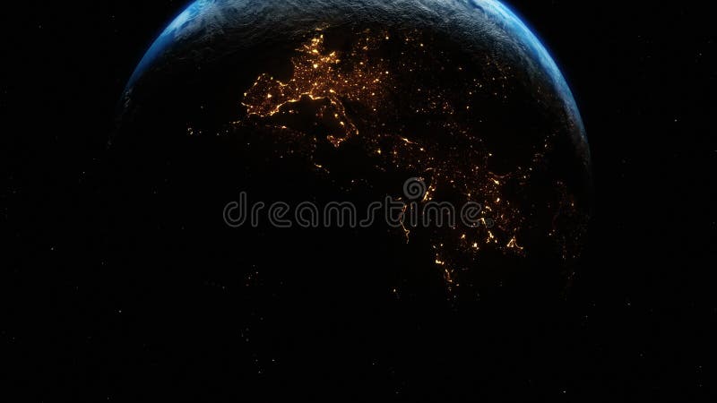 Rotating Planet Earth stock video. Video of ecosystem - 284147189