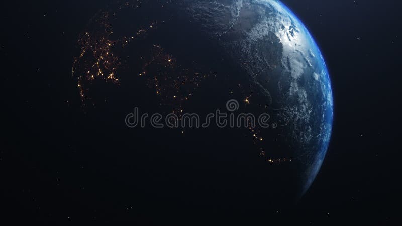 Rotating Planet Earth with a Real Tilt Axis and Direction of Rotation ...