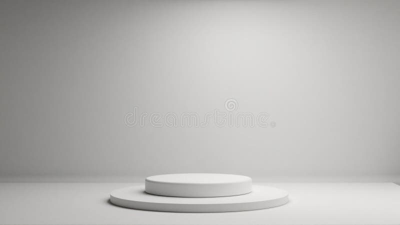 Rotating Platforms Showcase Dynamic Visual Effects in a Minimalistic ...