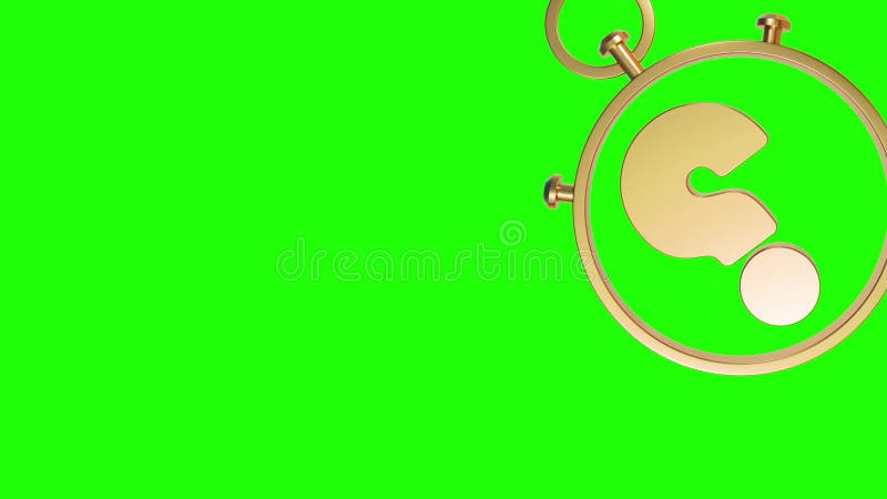 Rotating Question Mark Cube, Seamless Loop Spinning Animation of ...