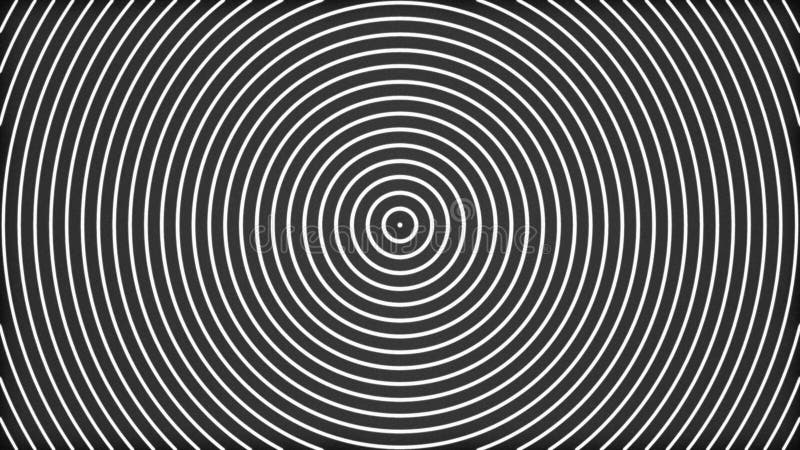 Rotating Repeating Line Circle Animation. Stock Video - Video of ...