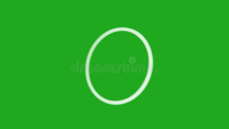 Rotating Ring Green Screen Motion Graphics Stock Video - Video of ...