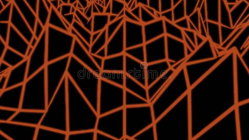 Rotating Spinning Spiral Isolated on a Black Background, Seamless Loop ...