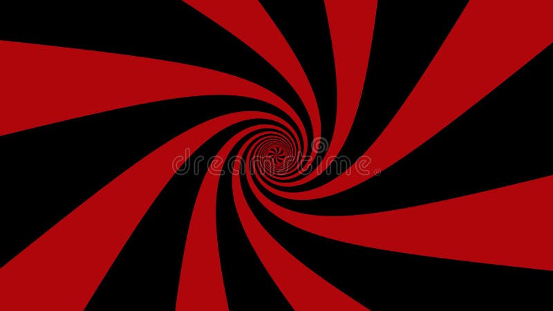 Rotating Spiral of Lines Changing Direction. Design. Bright Fast Spiral ...