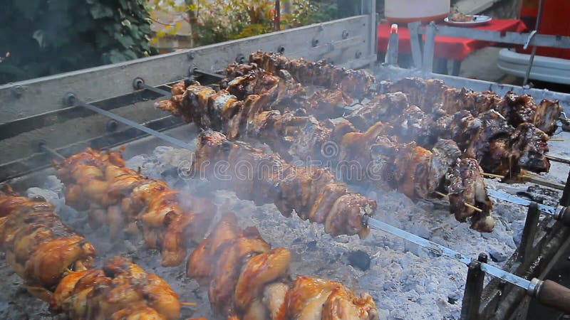Rotating Spit Roast Chicken Stock Footage & Videos - 95 Stock Videos