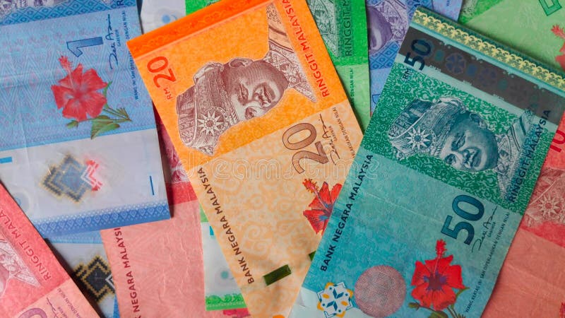 Rotating Stack of Malaysian Ringgit Stock Video - Video of money, banking: 256100859