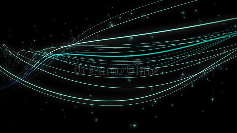 Rotating Strand and Particle Galaxy Loop Stock Footage - Video of ...