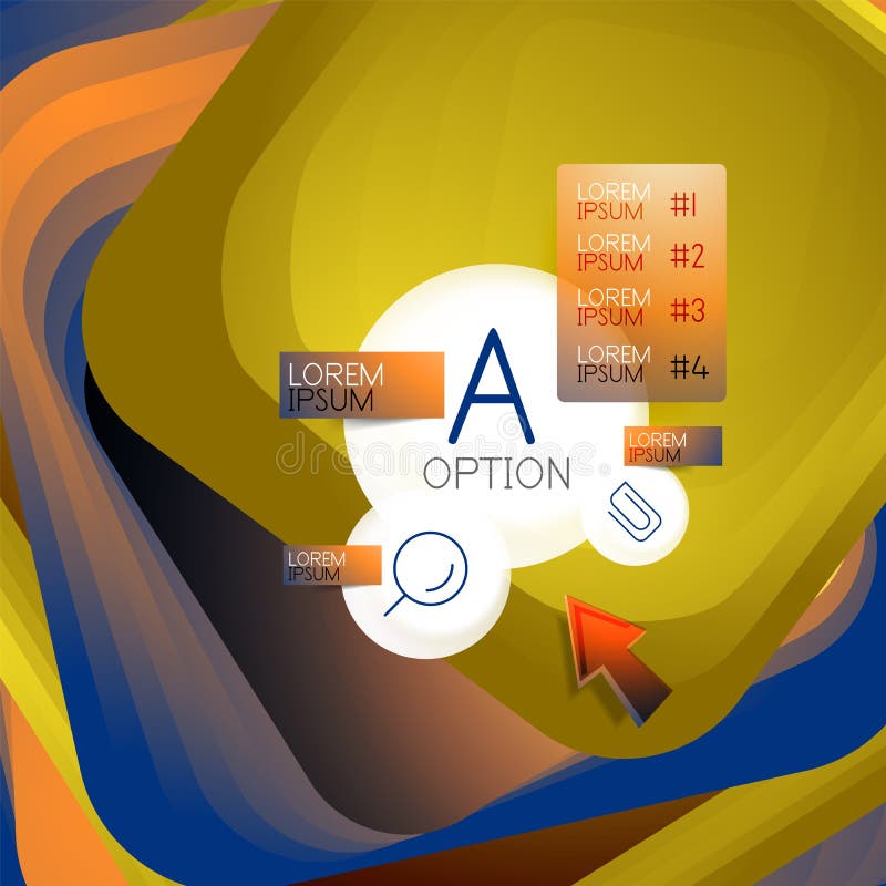 Rotating Swirl Square Background, Color Rectangles with Stepping ...