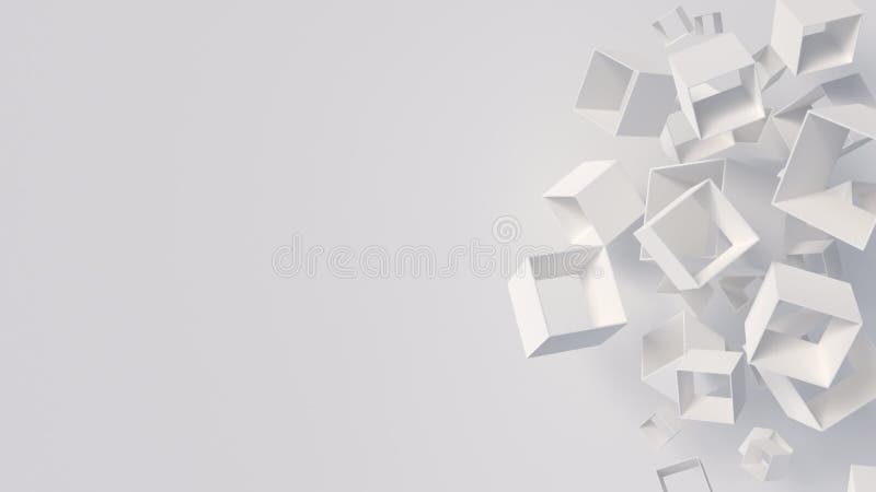3d Animation Render of Abstract Ring Rotating. Infinite Seamless Loop ...