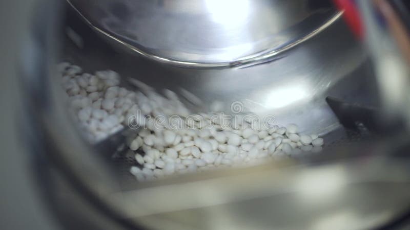 Rotating Tablets on Pharmaceutical Conveyor Factory Spbd. Developing ...