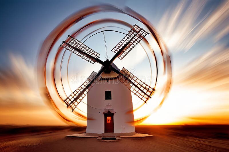 Otating Windmill Stock Illustrations – 1 Otating Windmill Stock ...