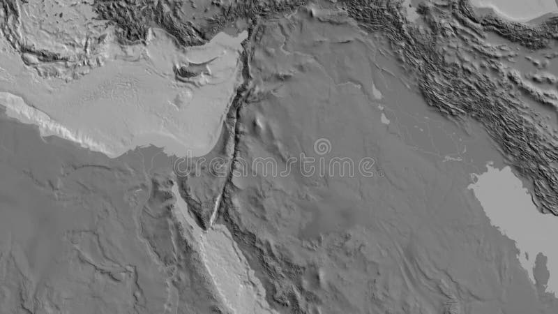 Jordan on the Globe. Outline. Bilevel. No Labels Stock Video - Video of ...