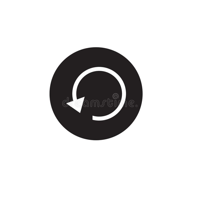 Rotation Icon Design Very Modern Unique Design Stock Vector ...
