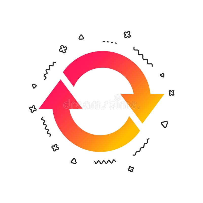 Rotation Icon. Repeat Symbol. Refresh Sign. Vector Stock Vector ...