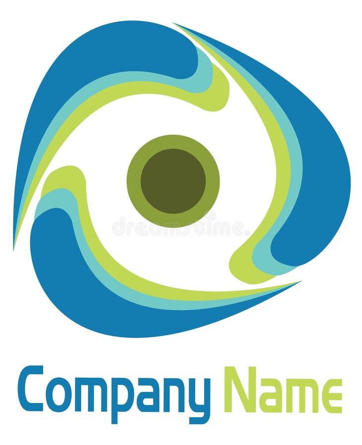 Rotation logo stock illustration. Illustration of company - 10973642