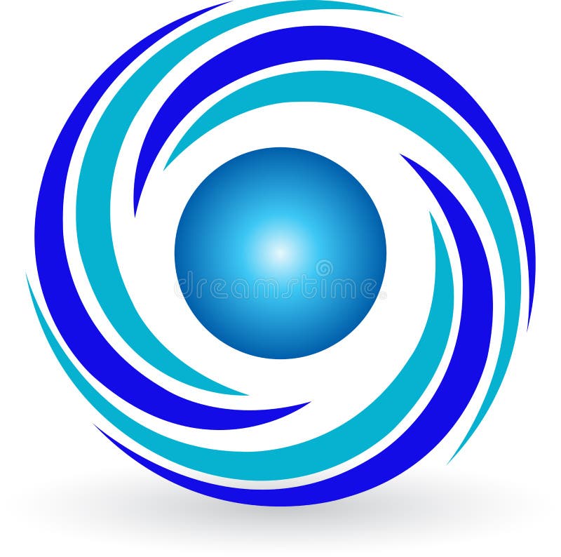 Interlocking circles stock vector. Illustration of lined - 12950785